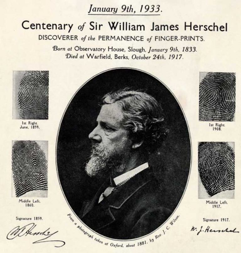 Get A Clue: A Brief History of Fingerprints in the 19th Century