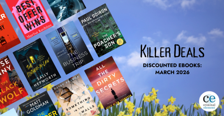 Killer Deals: March 2026 Discounted Mystery & Thriller eBooks